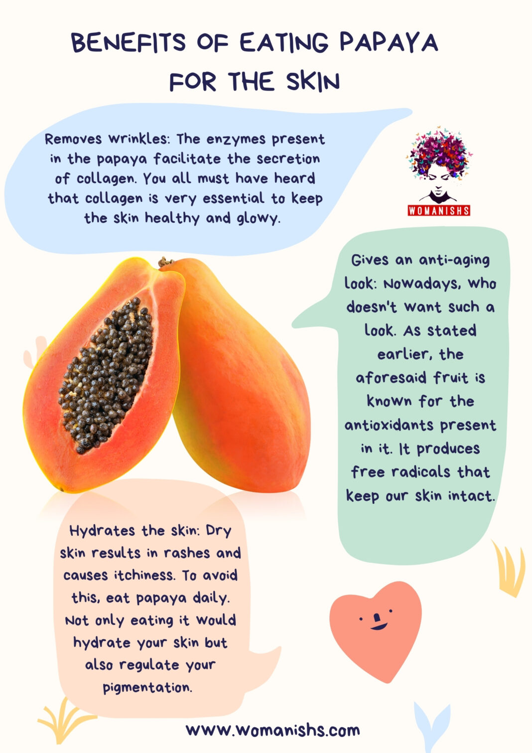 Benefits of eating papaya for skin whitening | Womanishs